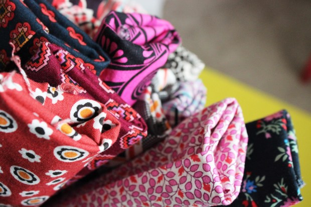 How to Fold Fat Quarters – Wanda's Life Sampler