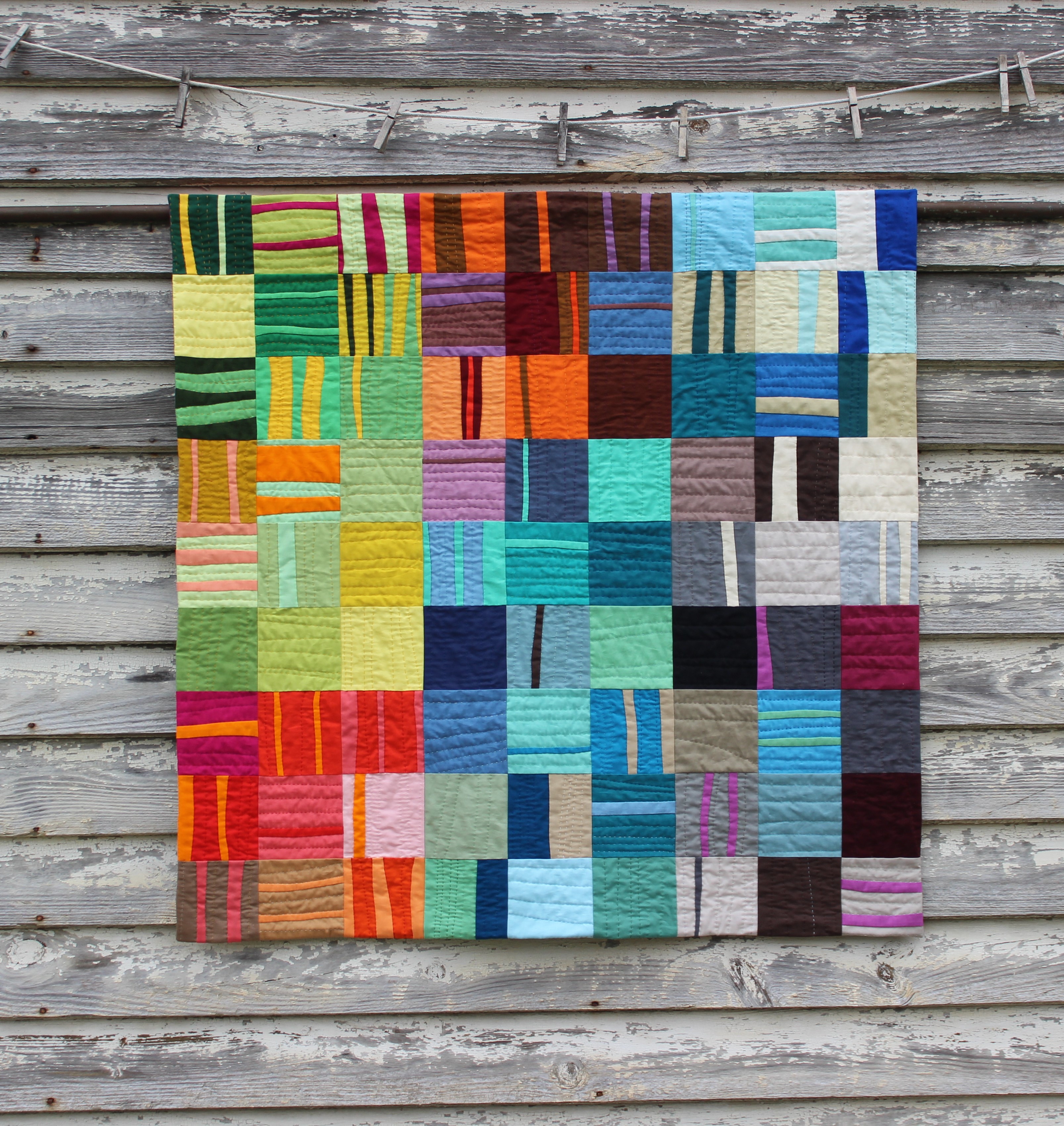 Charm Pack Appliqué Quilt and Tutorial – Wanda's Life Sampler